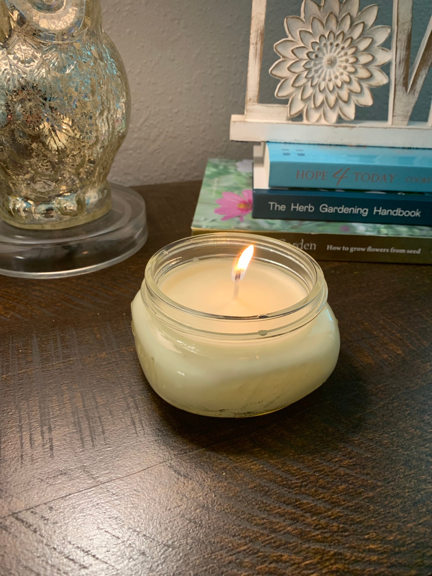 Homemade Essential Oil Candle – Over Easy Homestead