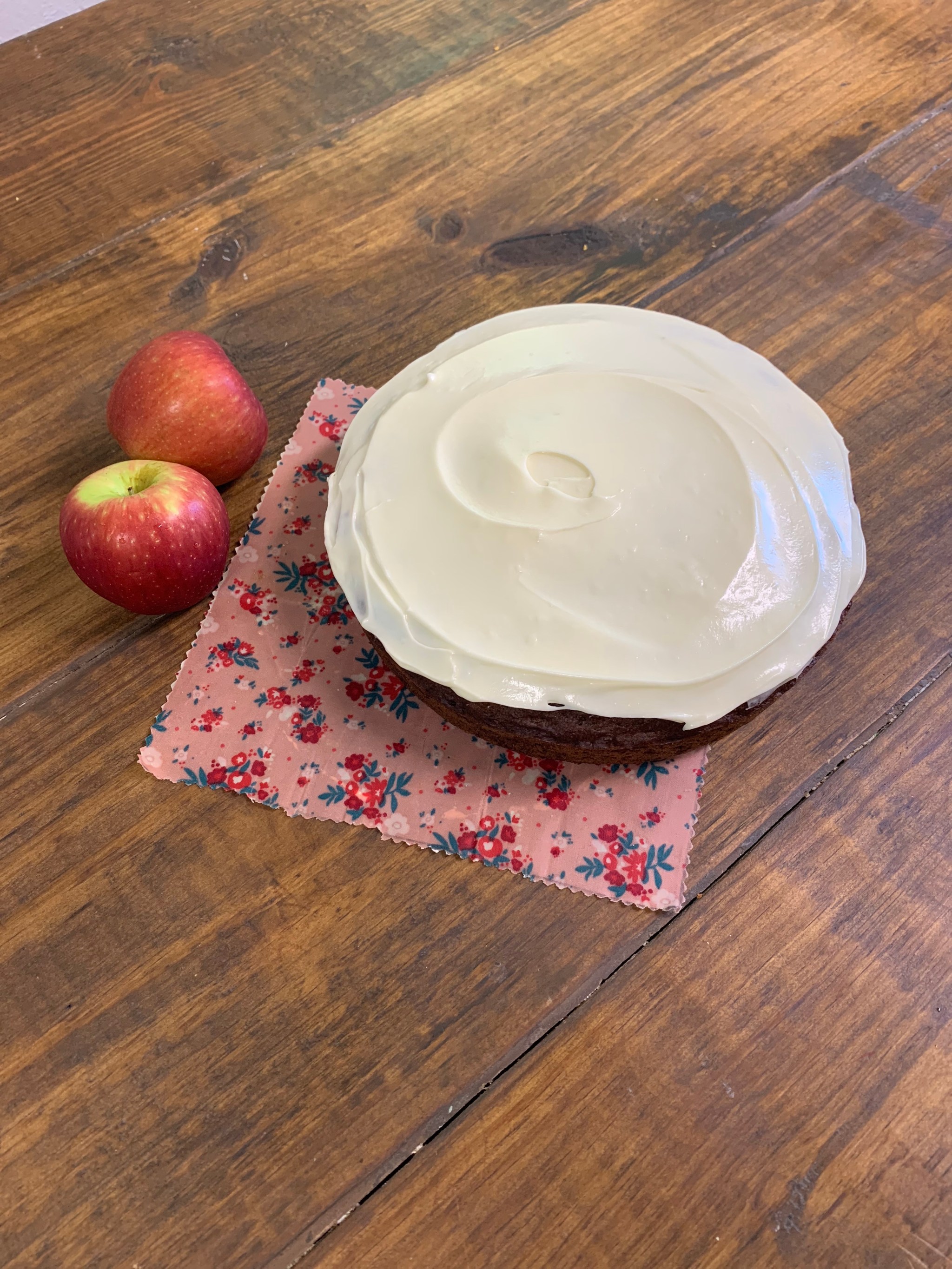 Spiced Sourdough Apple Cake – Over Easy Homestead