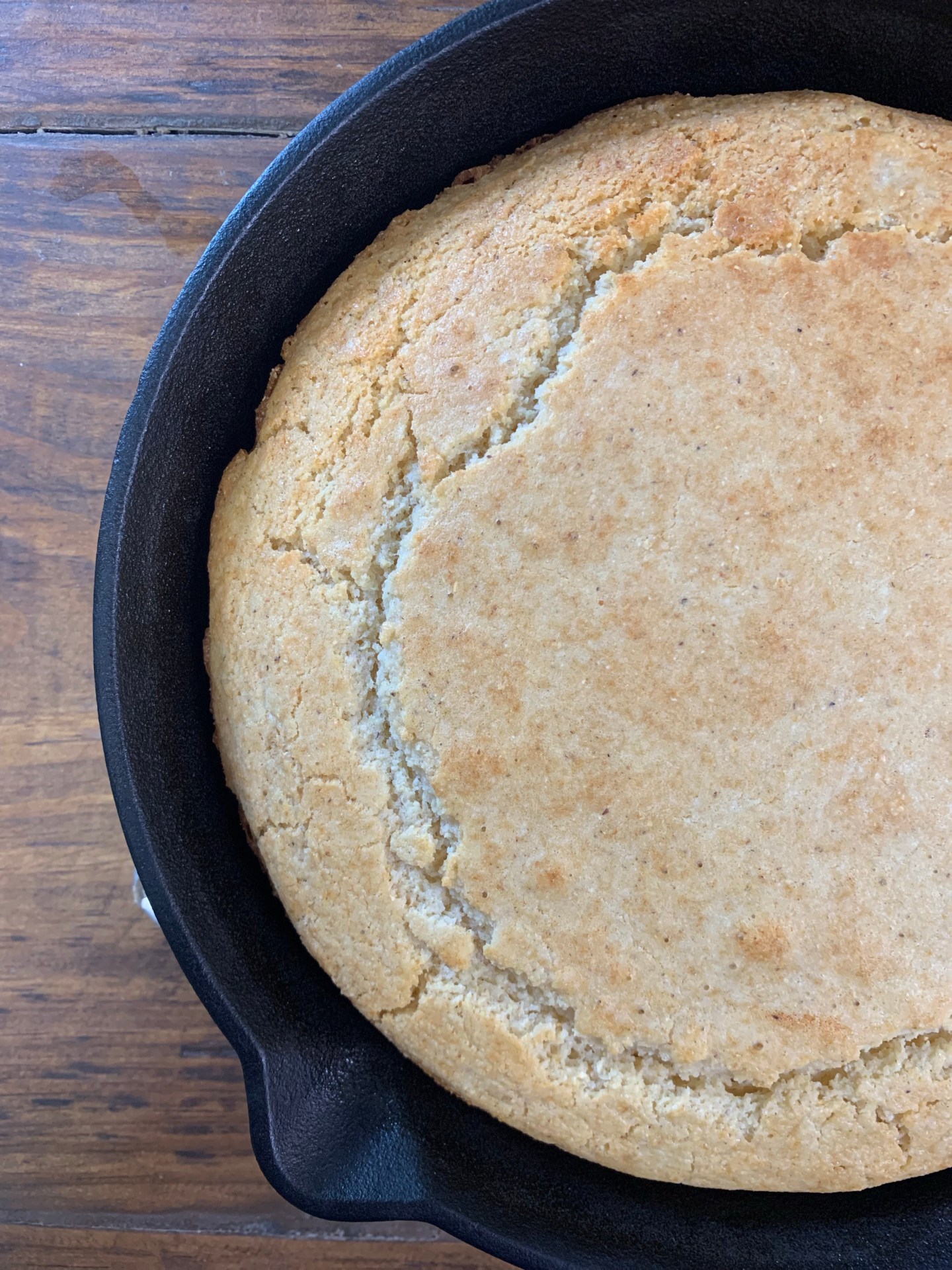 Southern-style cornbread with Sourdough Discard – Over Easy Homestead