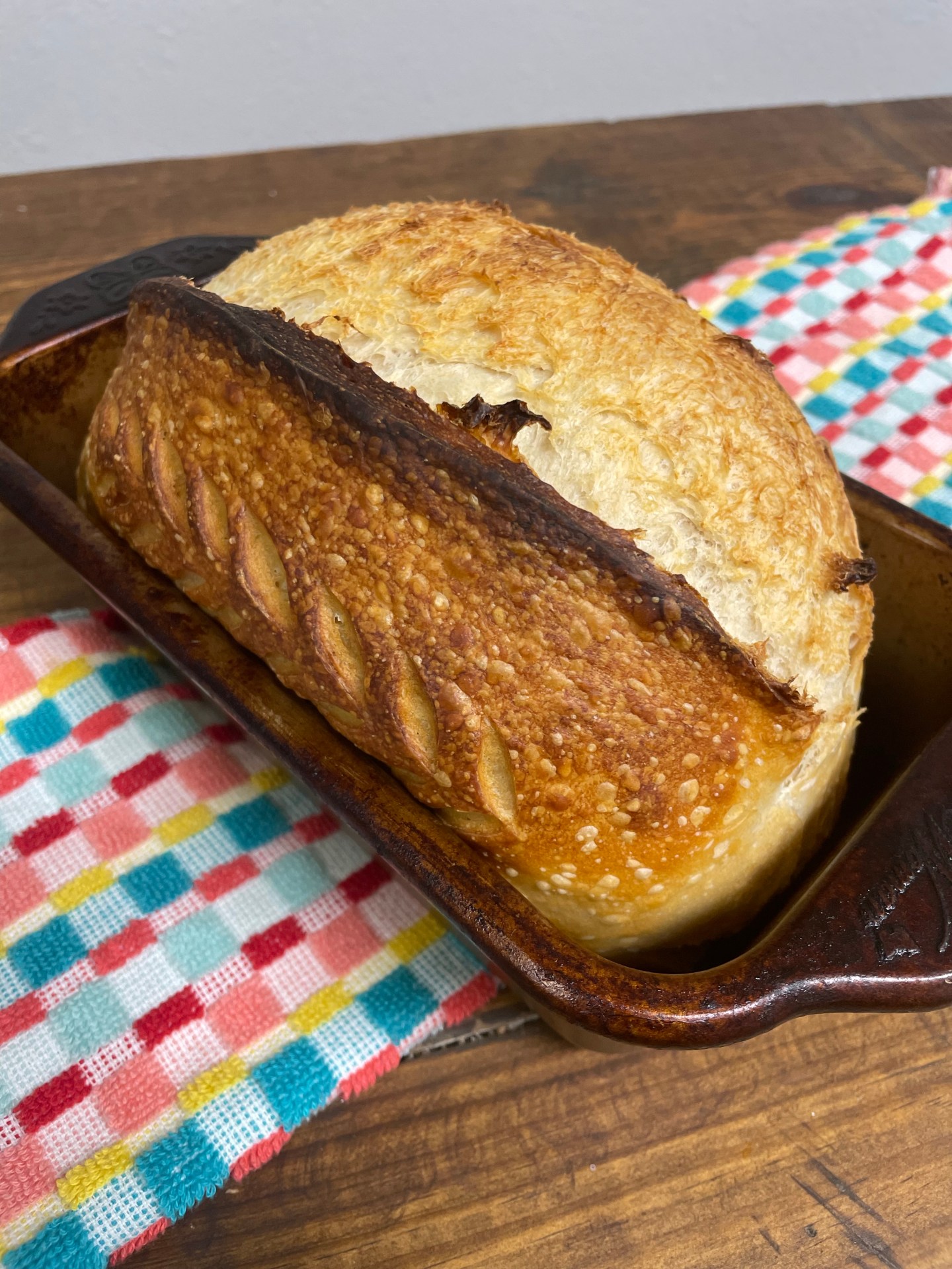 Easy Open-Baked Sourdough Bread Recipe – Over Easy Homestead