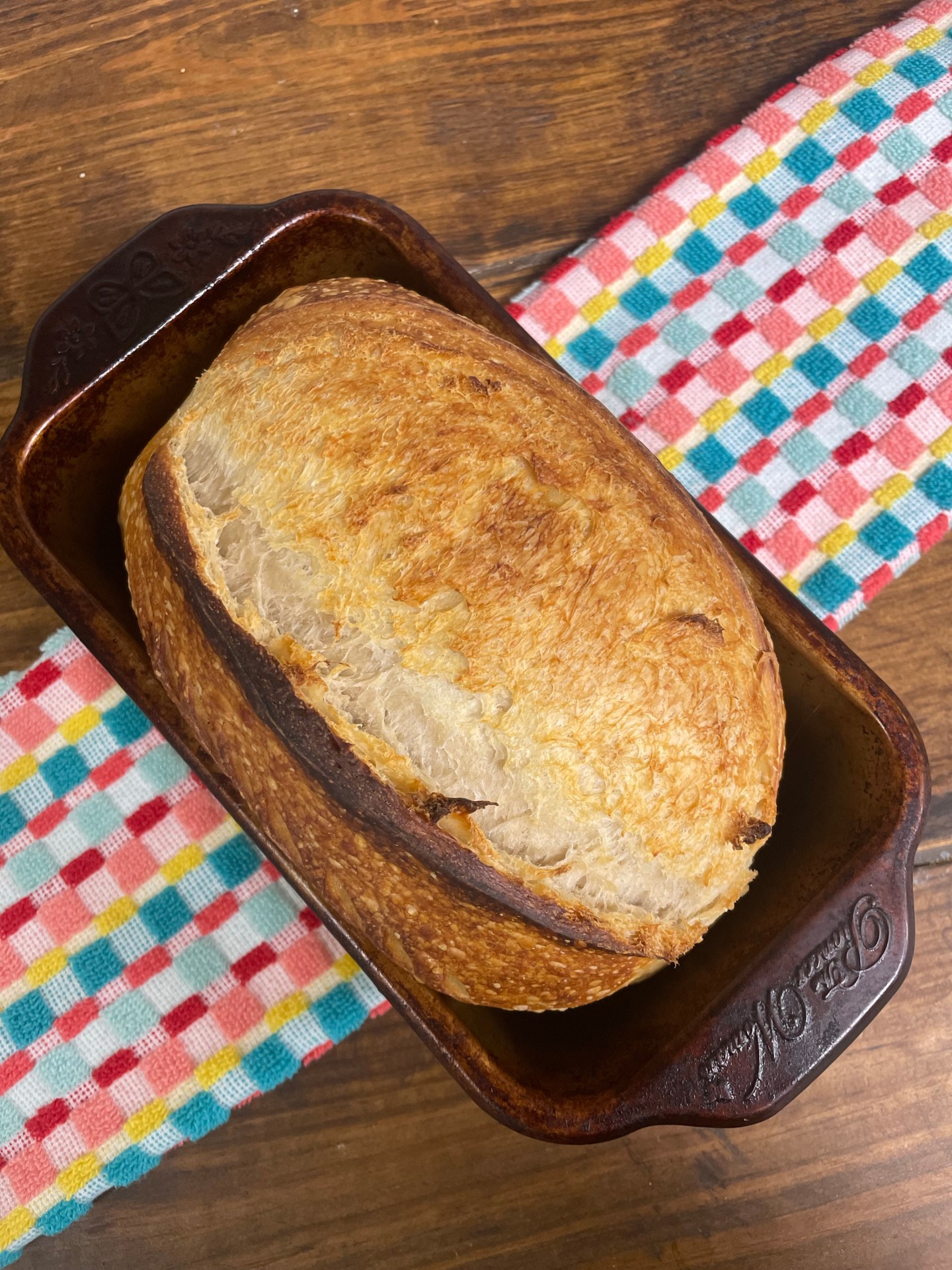 Easy Open-Baked Sourdough Bread Recipe – Over Easy Homestead